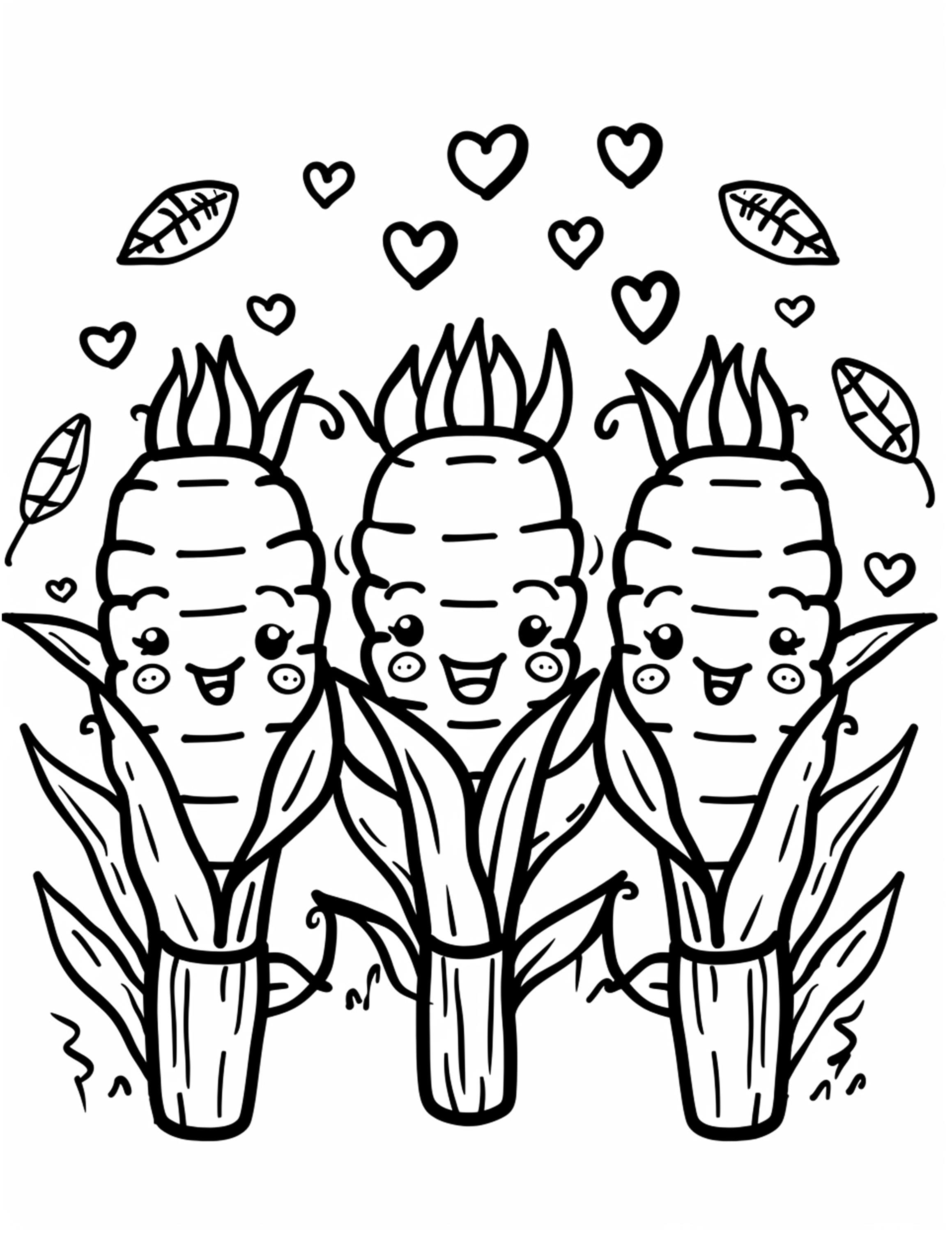 40 Thanksgiving Coloring, Thanksgiving Coloring Pack, Food Coloring ...