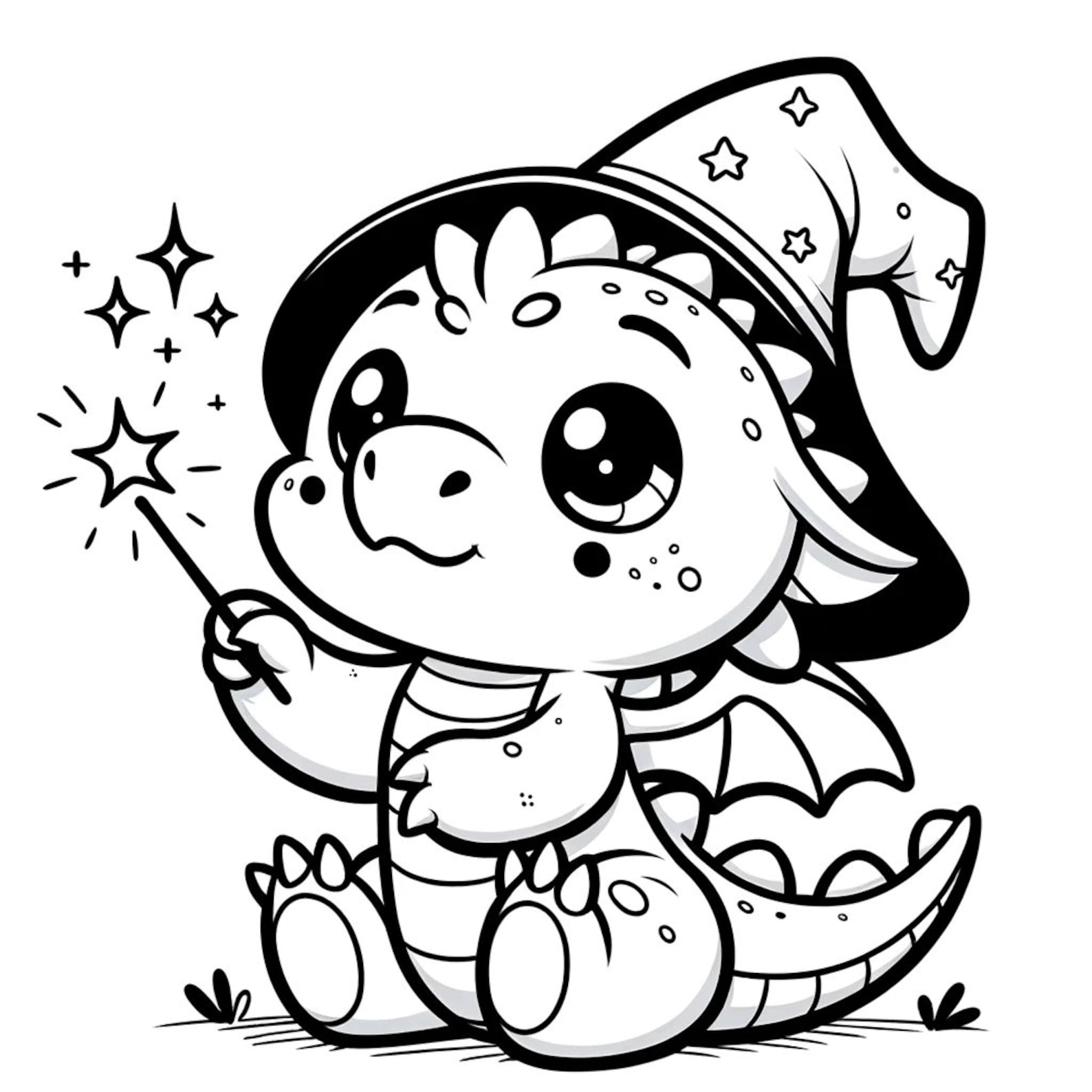 30 Baby Dragon Coloring Pages, Fantasy Dragon Coloring Pages, Cute Baby ...