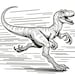 20 Dinosaur Coloring Pages, 20 Dino Packs, Cool Dinosaur Coloring Pack ...