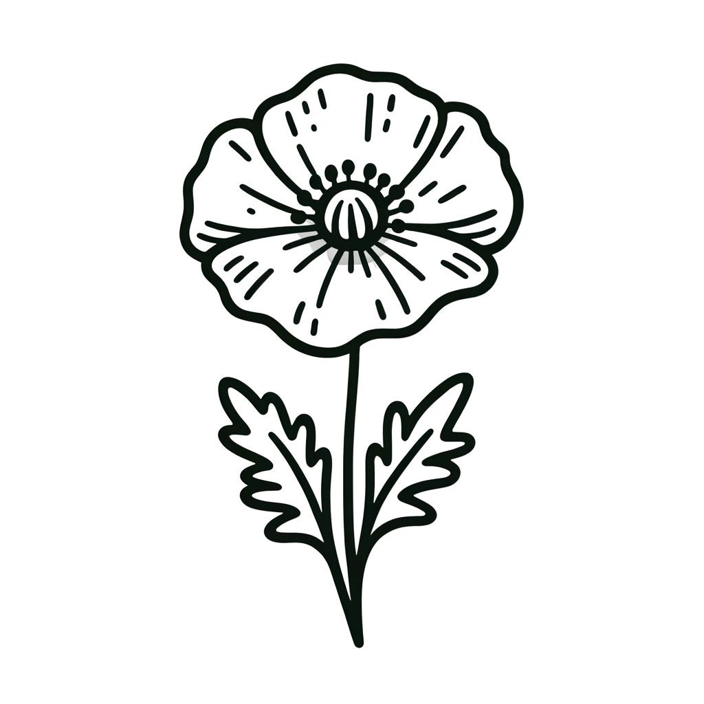 Birth Month Flower Coloring Pages, Birth Month Flowers, All Birth Month ...