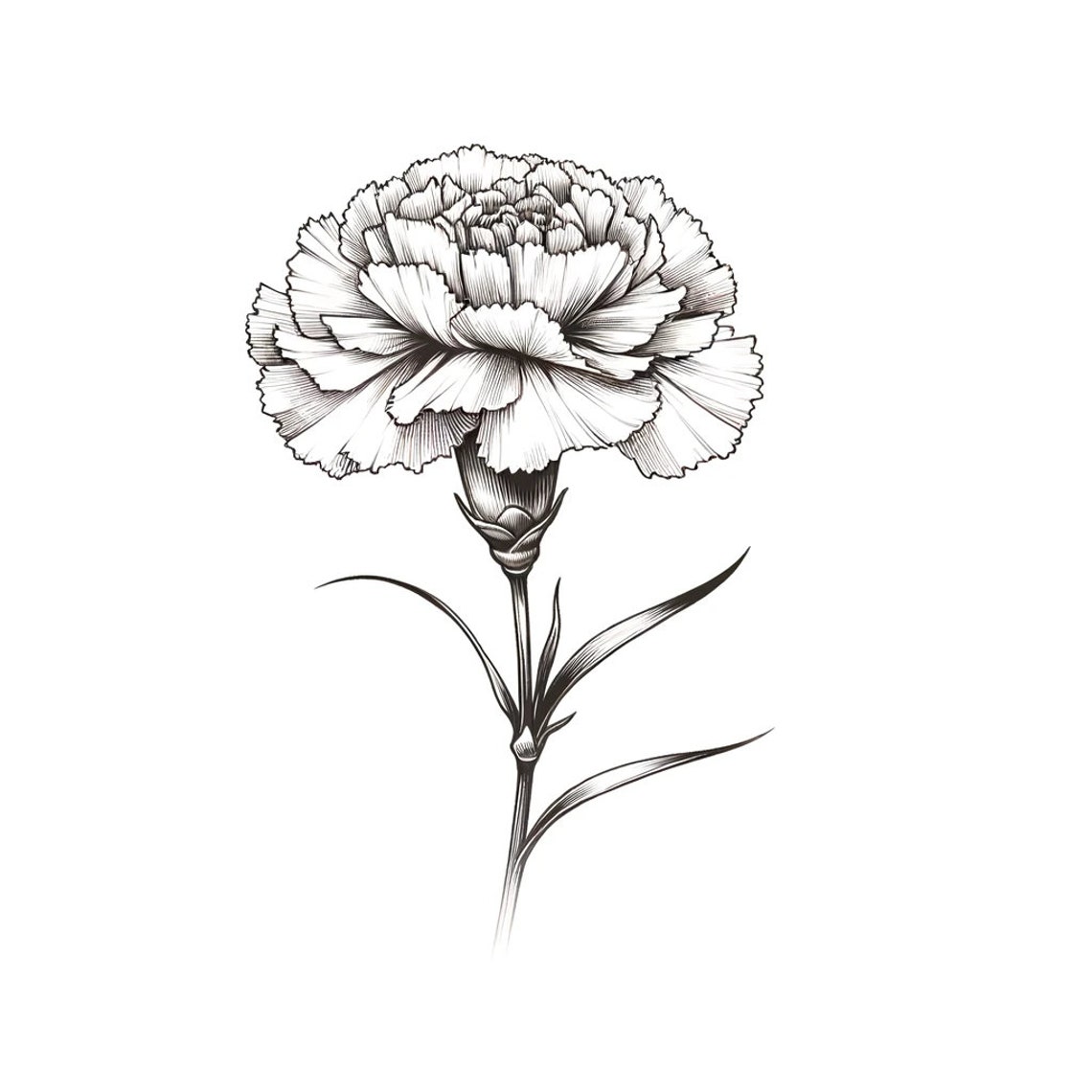 Birth Month Flower Coloring Pages, Birth Month Flowers, All Birth Month ...