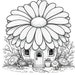 20 Flower House Coloring Pages, Flower Houses, Fairy Flower Houses ...