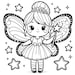 5 Fairy Coloring Pages, Enchanted Fairy Coloring Page, Fantasy Fairy ...