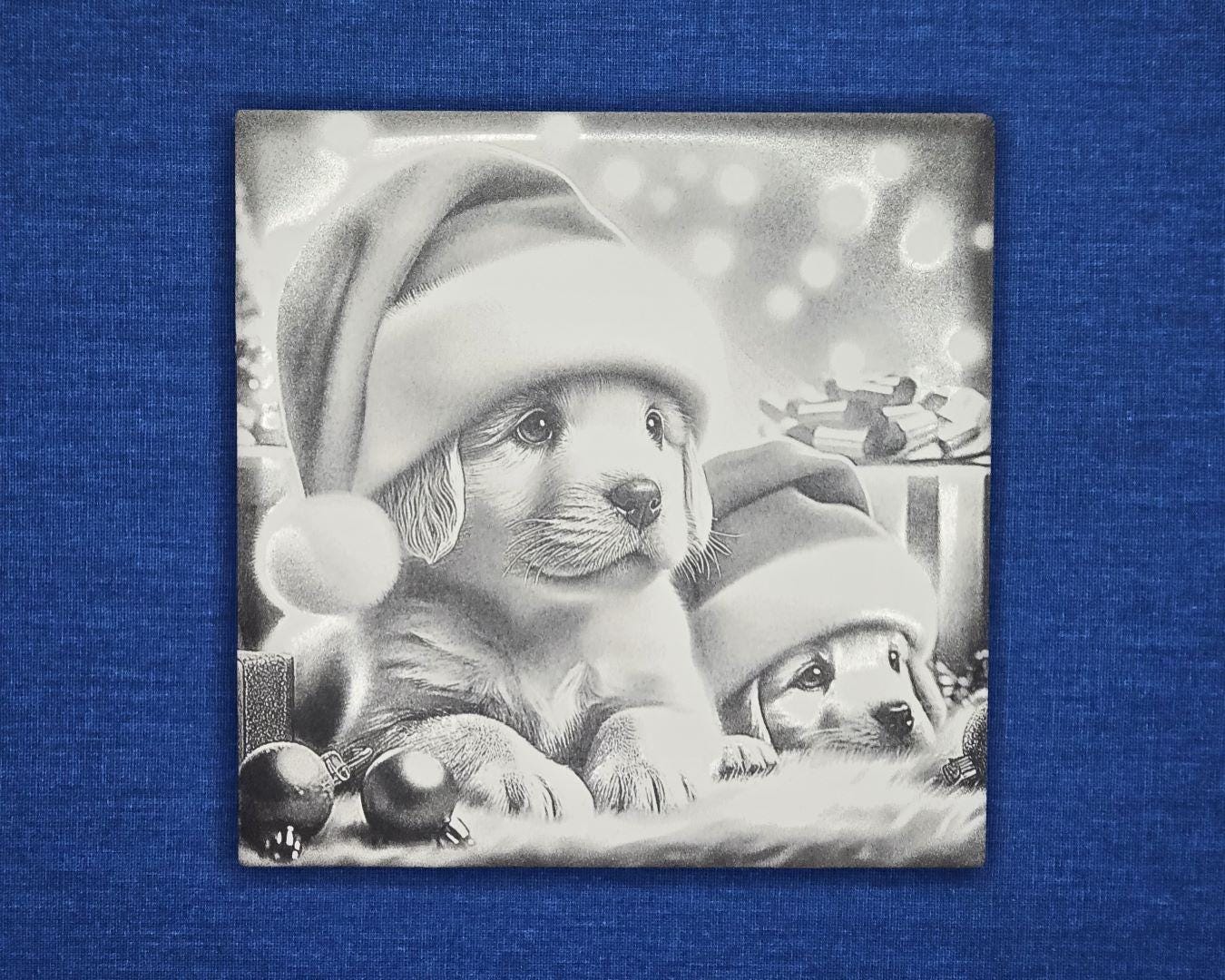 6x6 Laser Engraved Ceramic Tiles, Unique Designs - Etsy