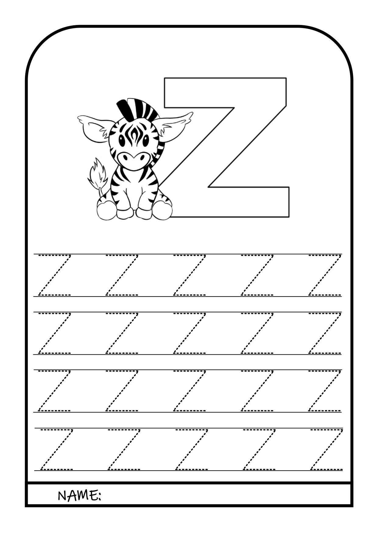 Digital Alphabet Worksheets for Preschool Teachers and Kids - Etsy