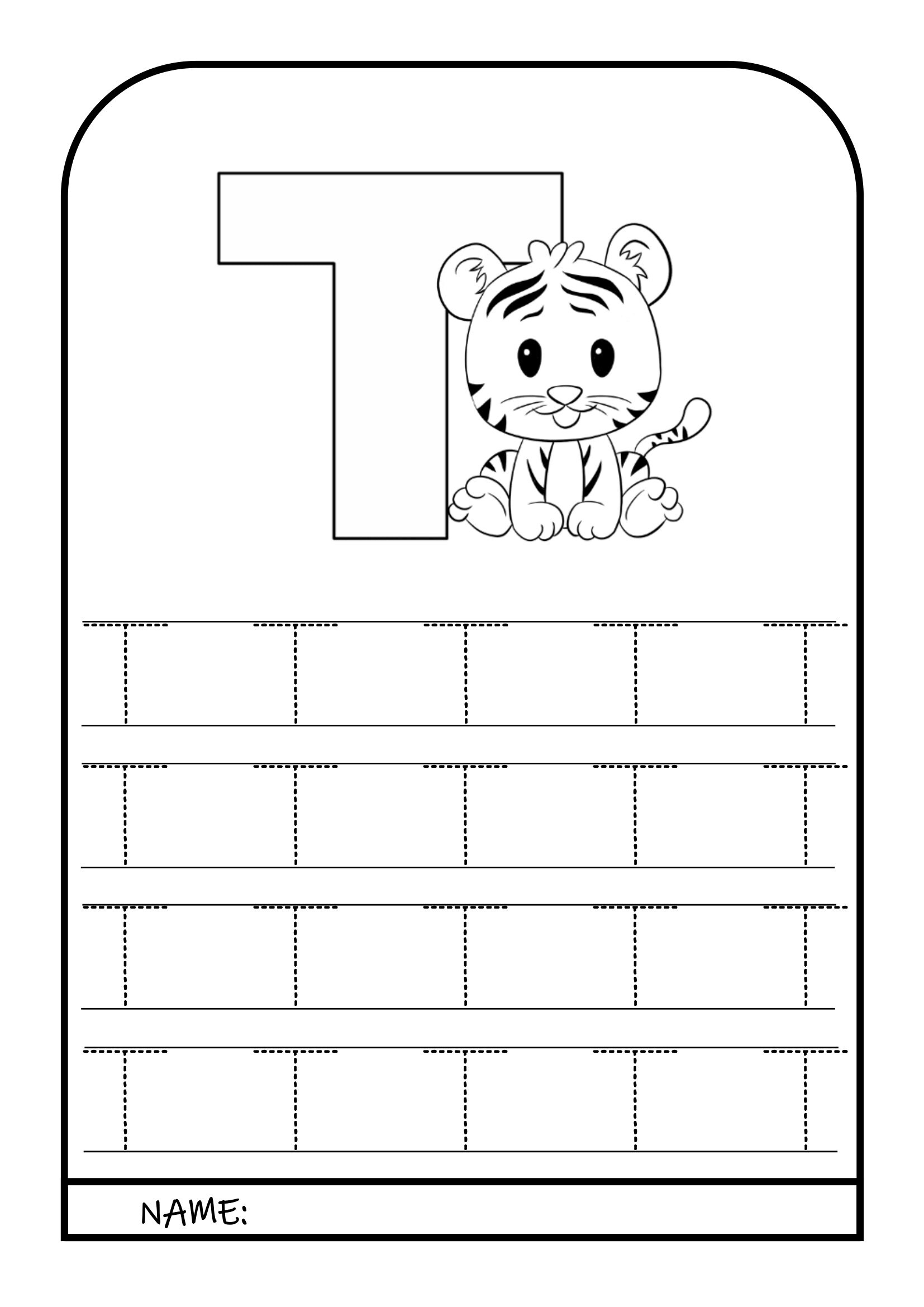 Digital Alphabet Worksheets for Preschool Teachers and Kids - Etsy