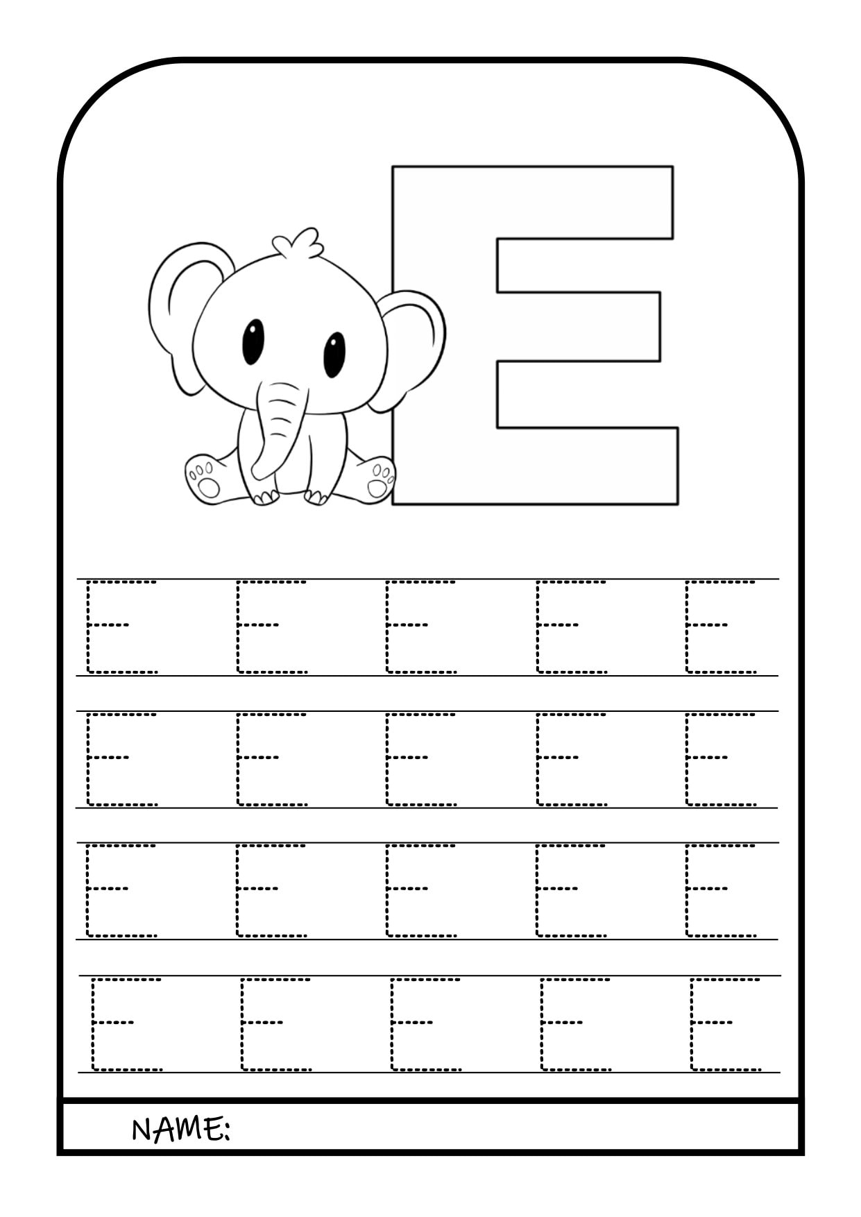 Digital Alphabet Worksheets for Preschool Teachers and Kids - Etsy
