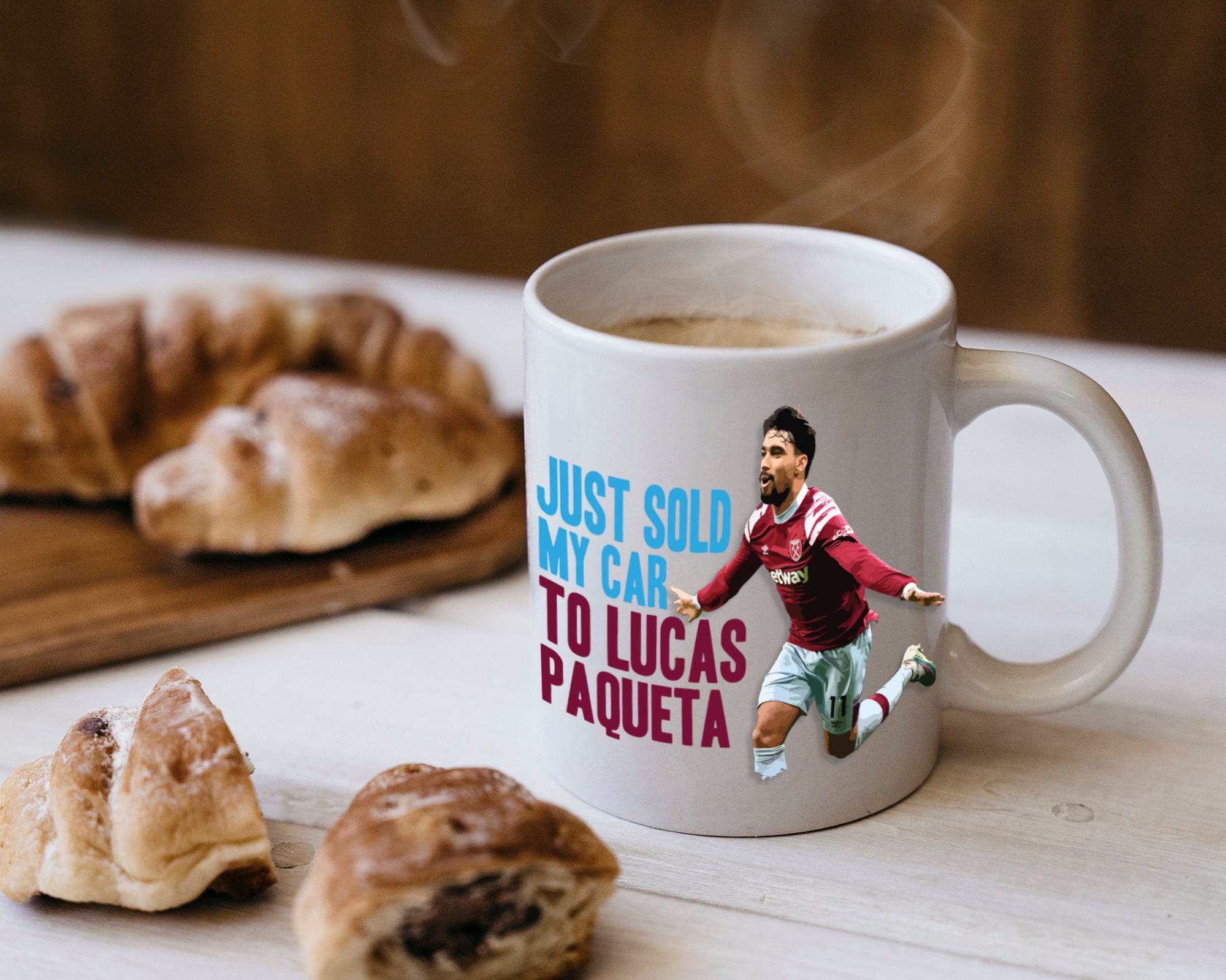 Just Sold My Car to Lucas Paqueta Mug sold by Brinna Suffocating | SKU ...