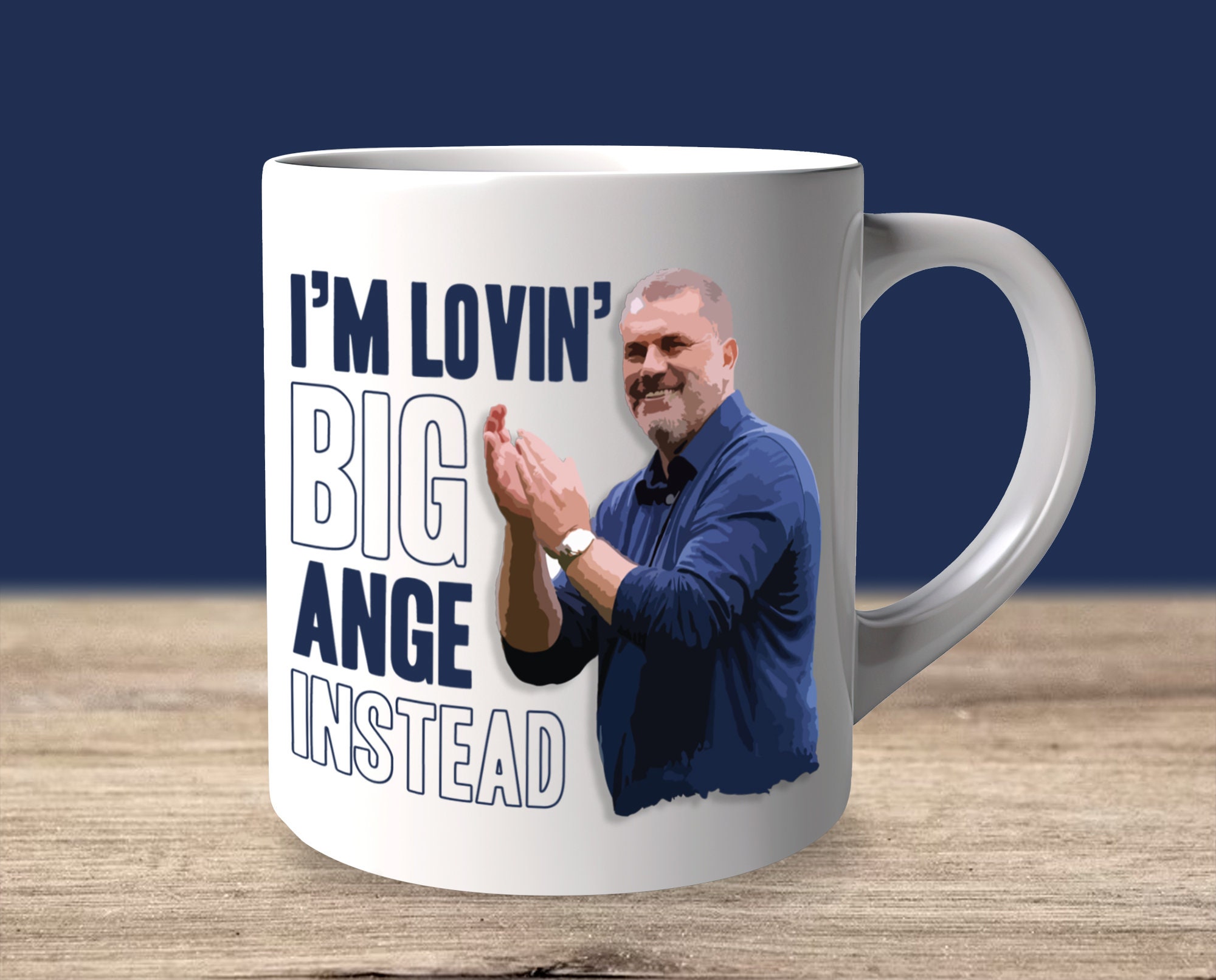 Tottenham Im Loving Big Ange Instead Mug - Etsy UK