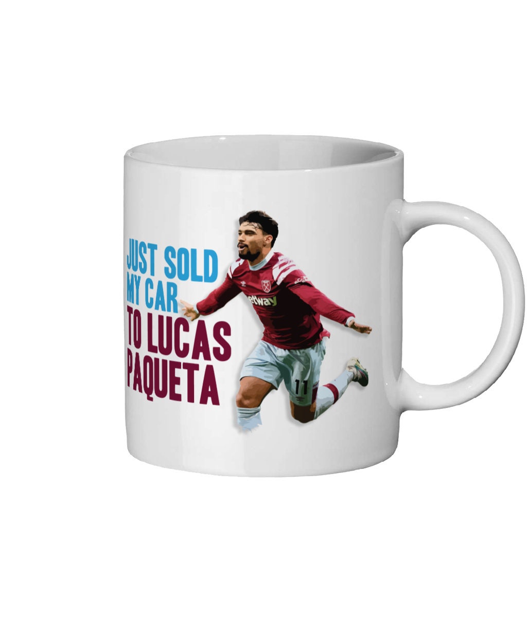 Just Sold My Car to Lucas Paqueta Mug sold by Brinna Suffocating | SKU ...