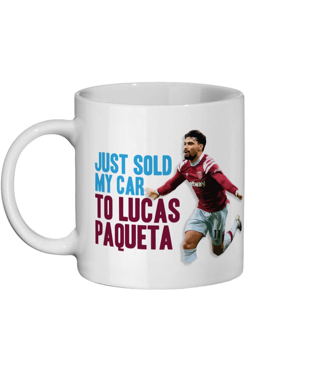 Just Sold My Car to Lucas Paqueta Mug sold by Brinna Suffocating | SKU ...