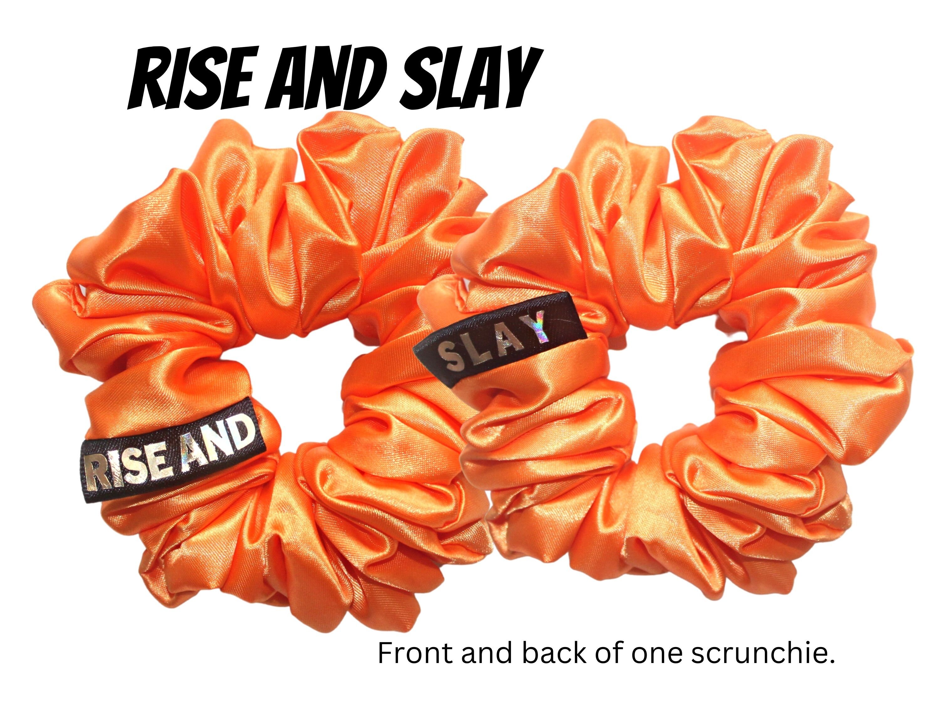 Slay Queen Scrunchie Stocking Filler Satin Scrunchie Gift - Etsy Australia