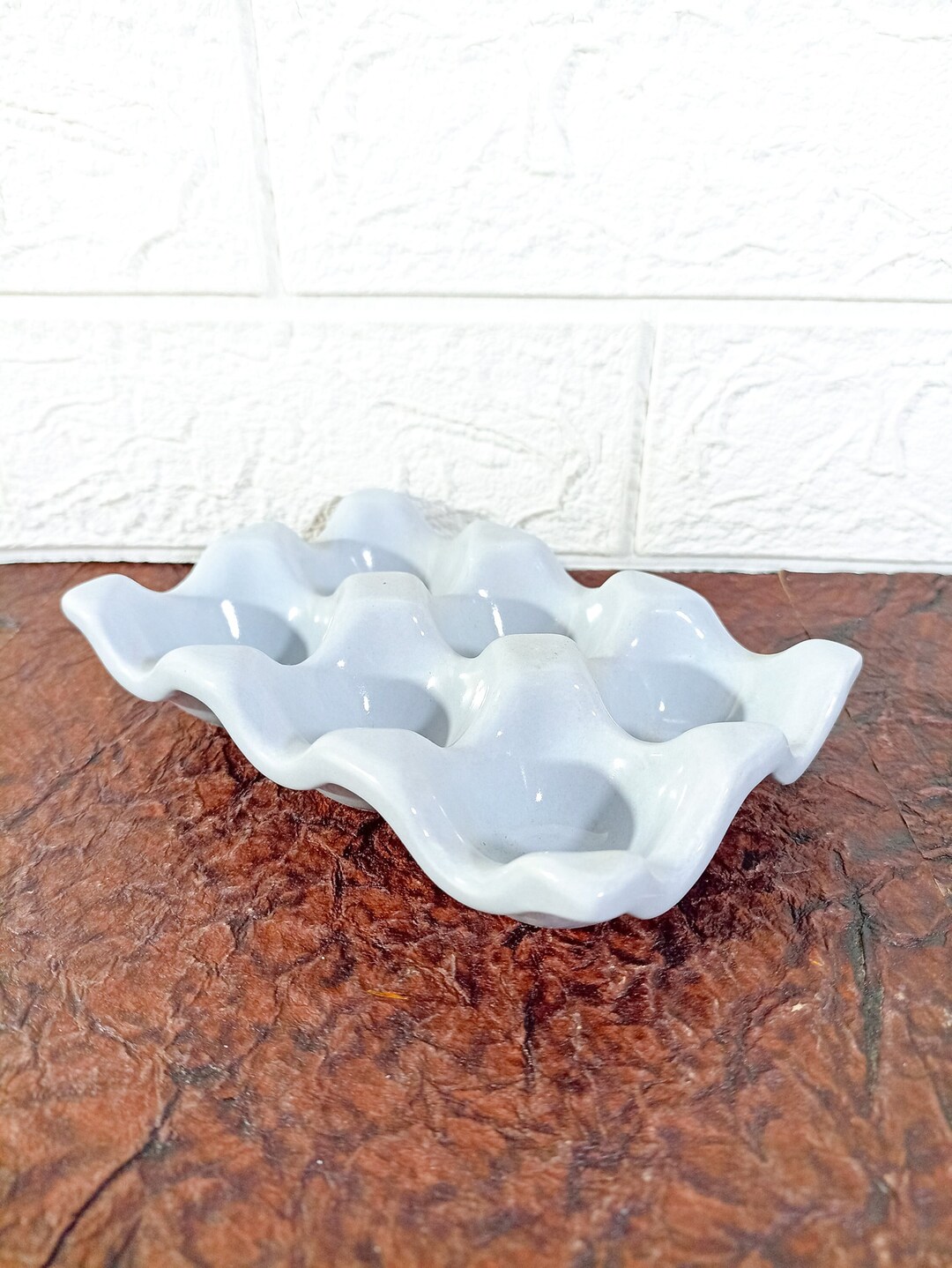 Ceramic Egg Crate Egg Holder Handmade Stoneware Tray Street Ceramics ...
