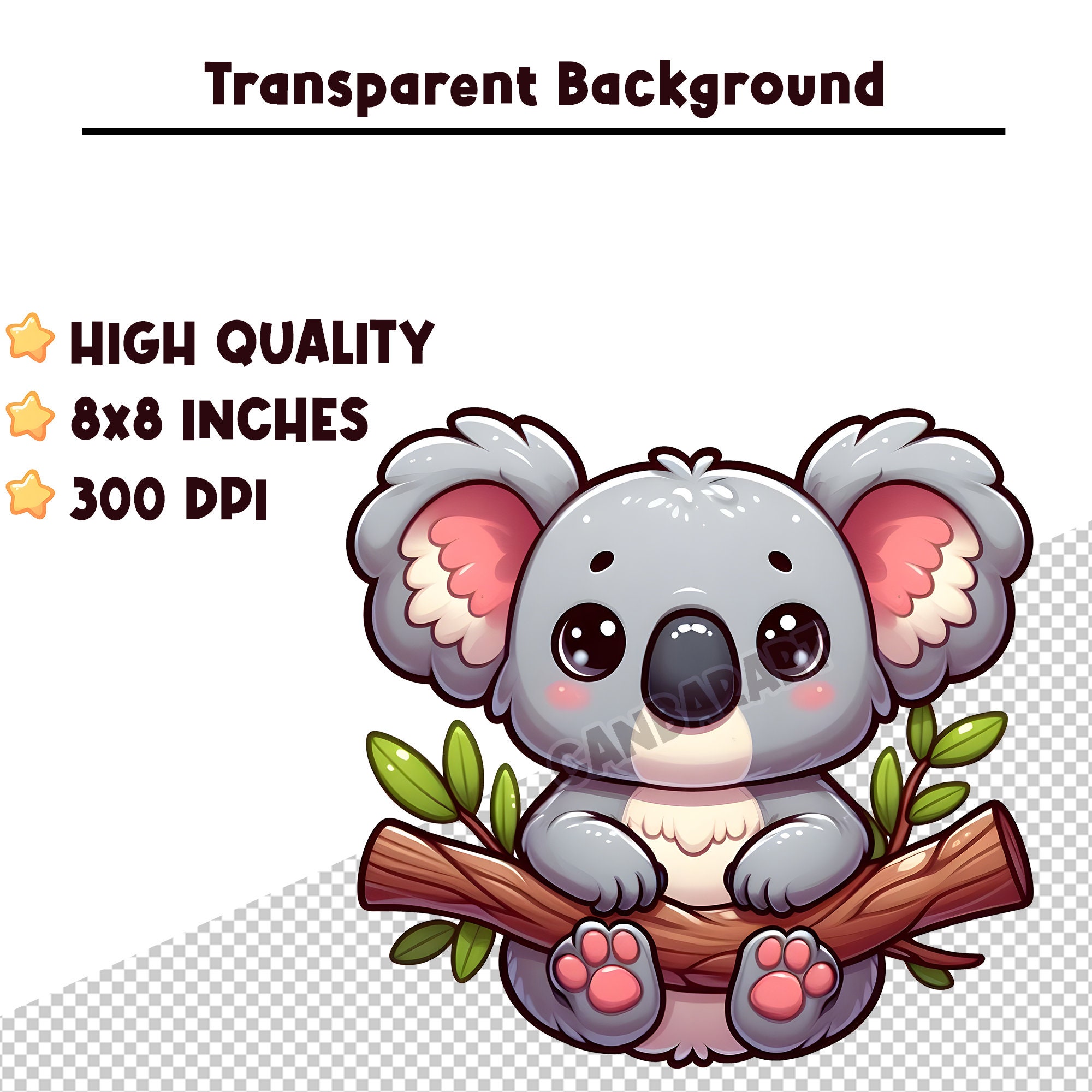 Cute Koala Clipart Clipart Bundle Australian Animals Nursery Clipart ...