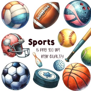 Sports Clipart 15 PNG 300 Dpi High Quality Clip Art Soccer Clipart ...