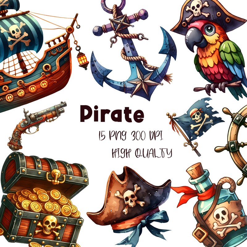 Pirate Art - Etsy