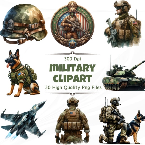 Military Clipart - Etsy