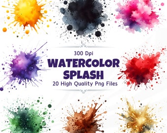 Clown Clipart Set 300 DPI, High-resolution, Transparent Background for ...