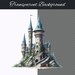 Wizard Tower Clipart Set 300 DPI, High-resolution, Transparent ...