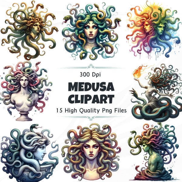 Medusa Svg File, Medusa Png, Medusa Tattoo Svg, Medusa Vector, Greek ...