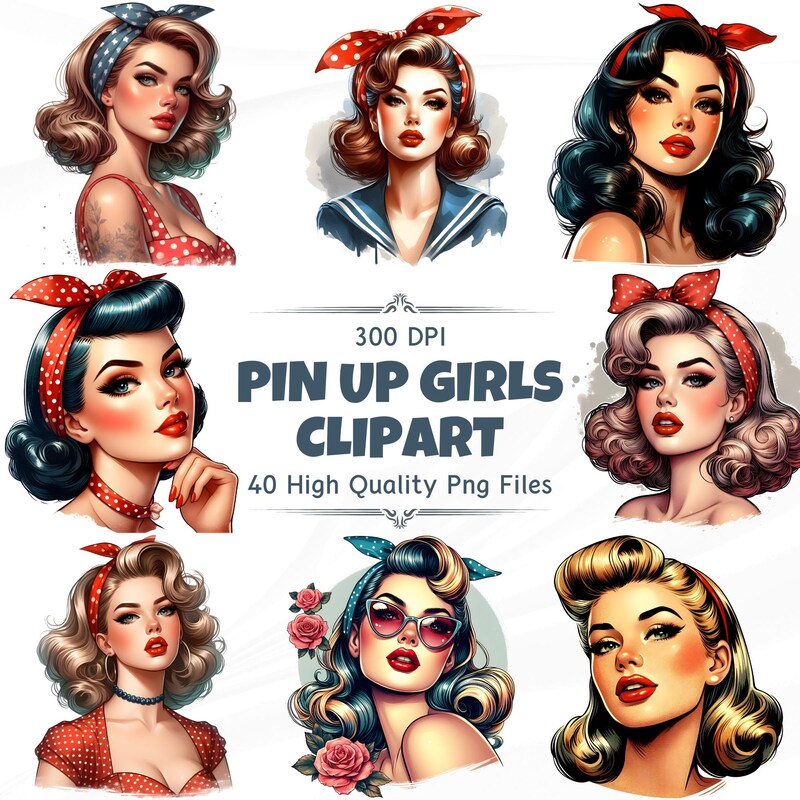 Pin up Girls - Etsy