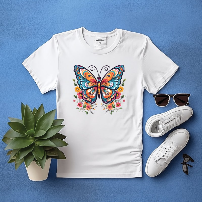 Butterfly T Shirts - Etsy