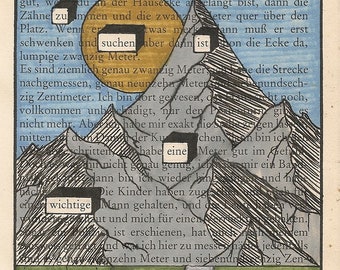 Blackout Poetry: Blackout Poem, Digital - Etsy
