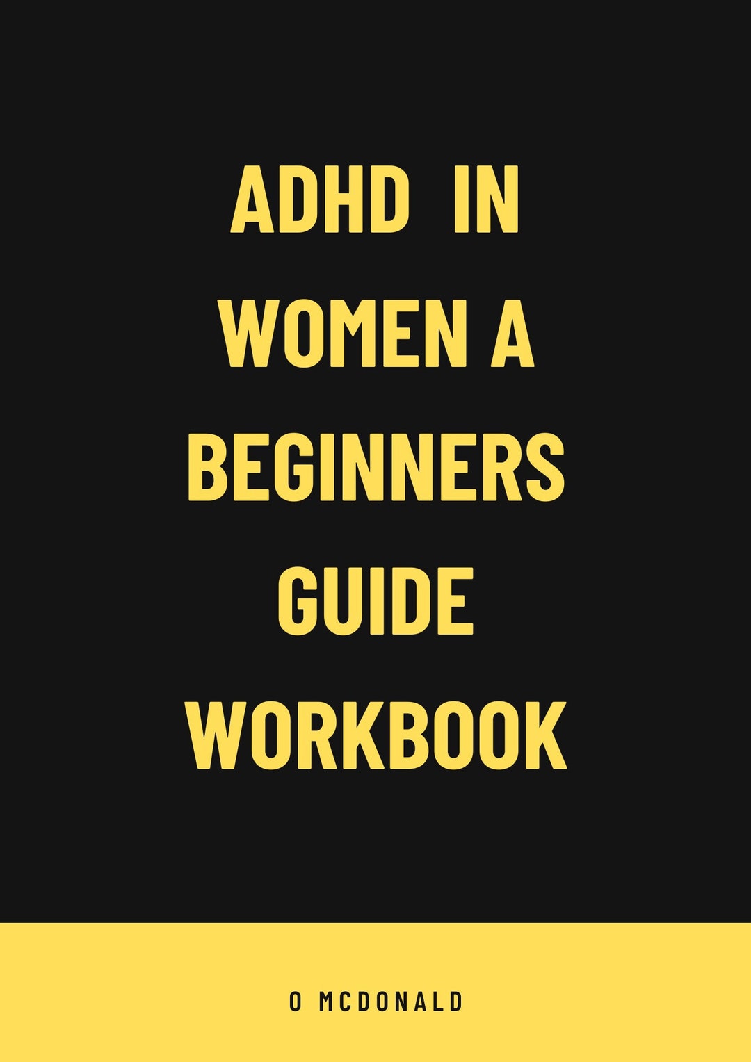 Adhd In Women A Beginners Guide Workbook Etsy