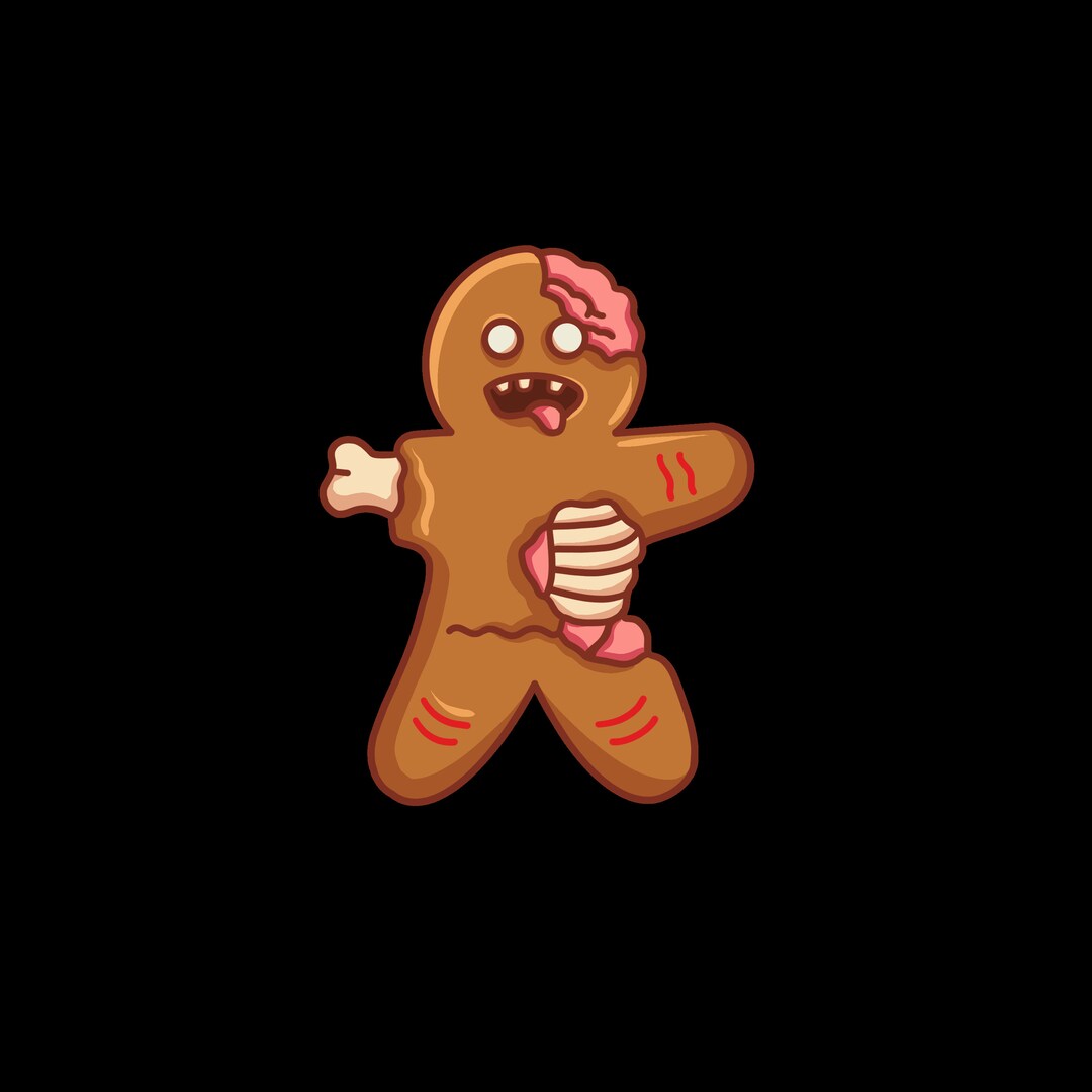 Ginger Bread Zombie Brownie - Etsy