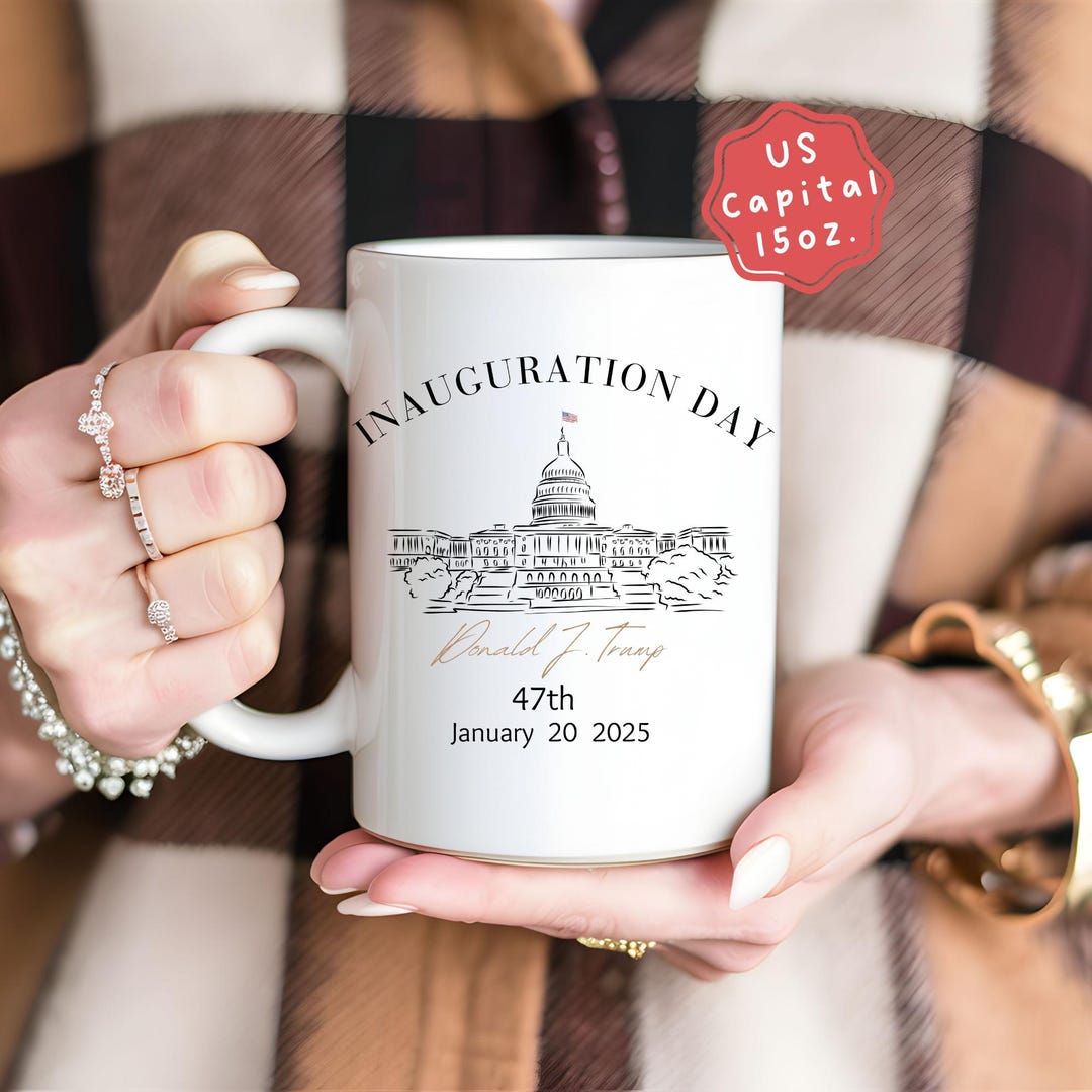 Trump Inauguration Day 2025 Mug, Political Gift - Etsy