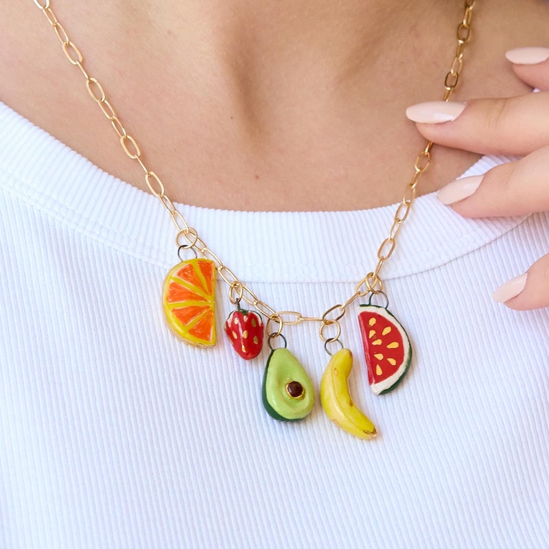 Fruit Necklace - Etsy