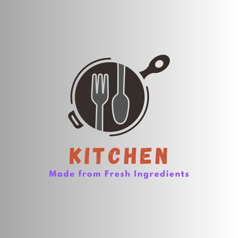 KITCHEN LOGO in Style With Our Customizable Templates Digital Templates ...