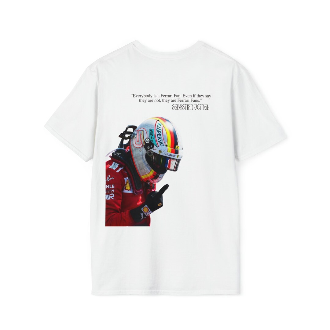 Sebastian Vettel T-shirt - Etsy