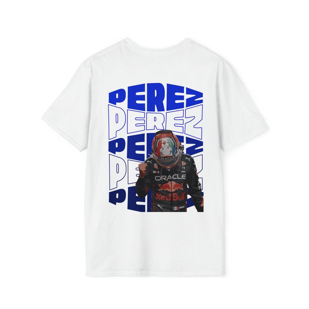 Checo Perez Cotton T-shirt - Etsy