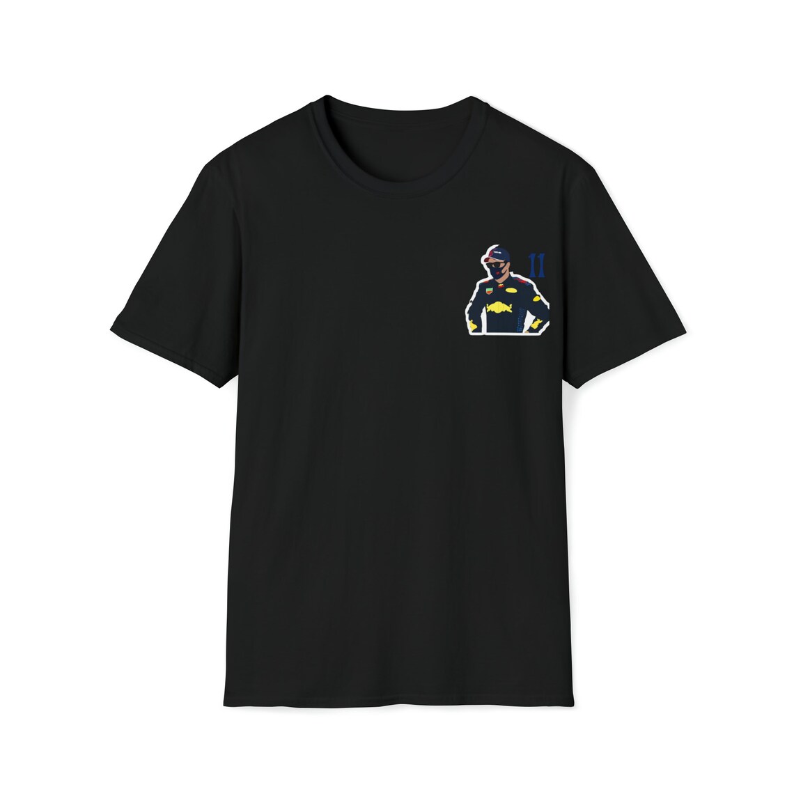 Checo Perez Cotton T-shirt - Etsy