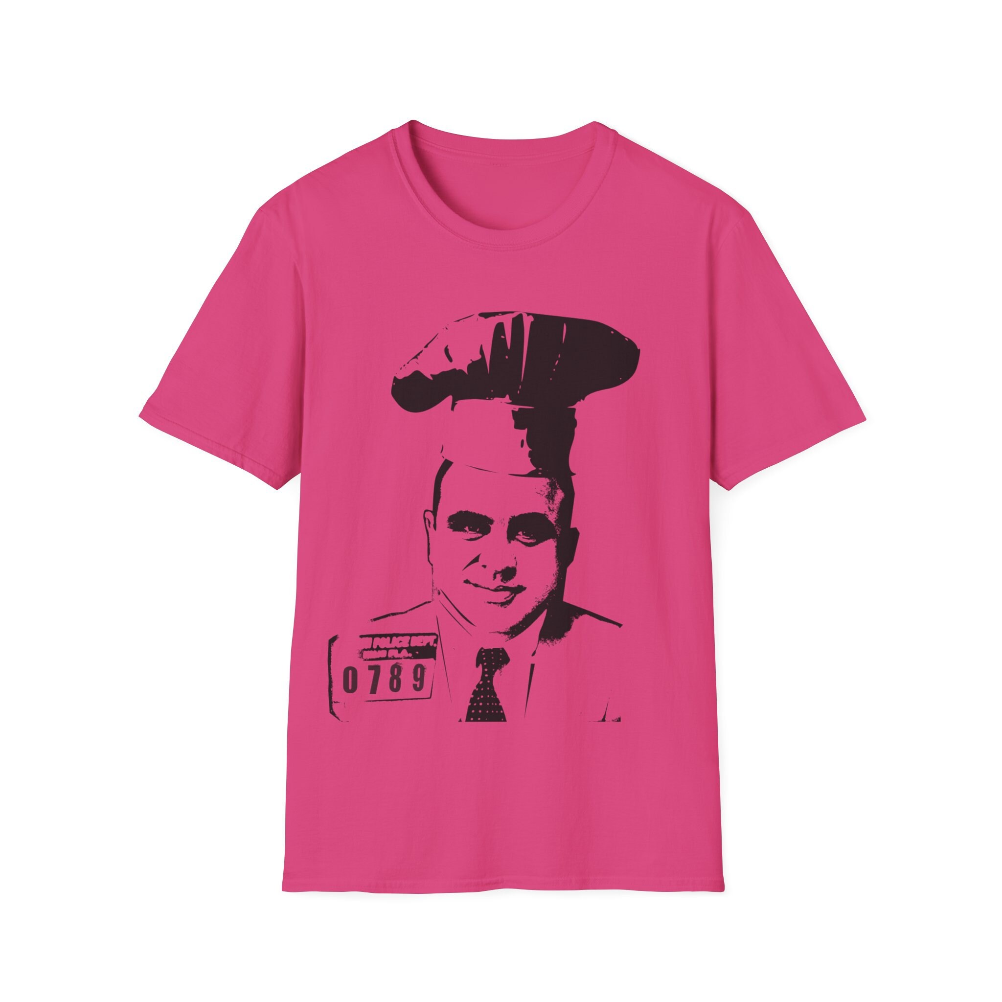 Gangster Chef - Al Capone Mugshot - - Unisex - Short Sleeve T-shirt ...