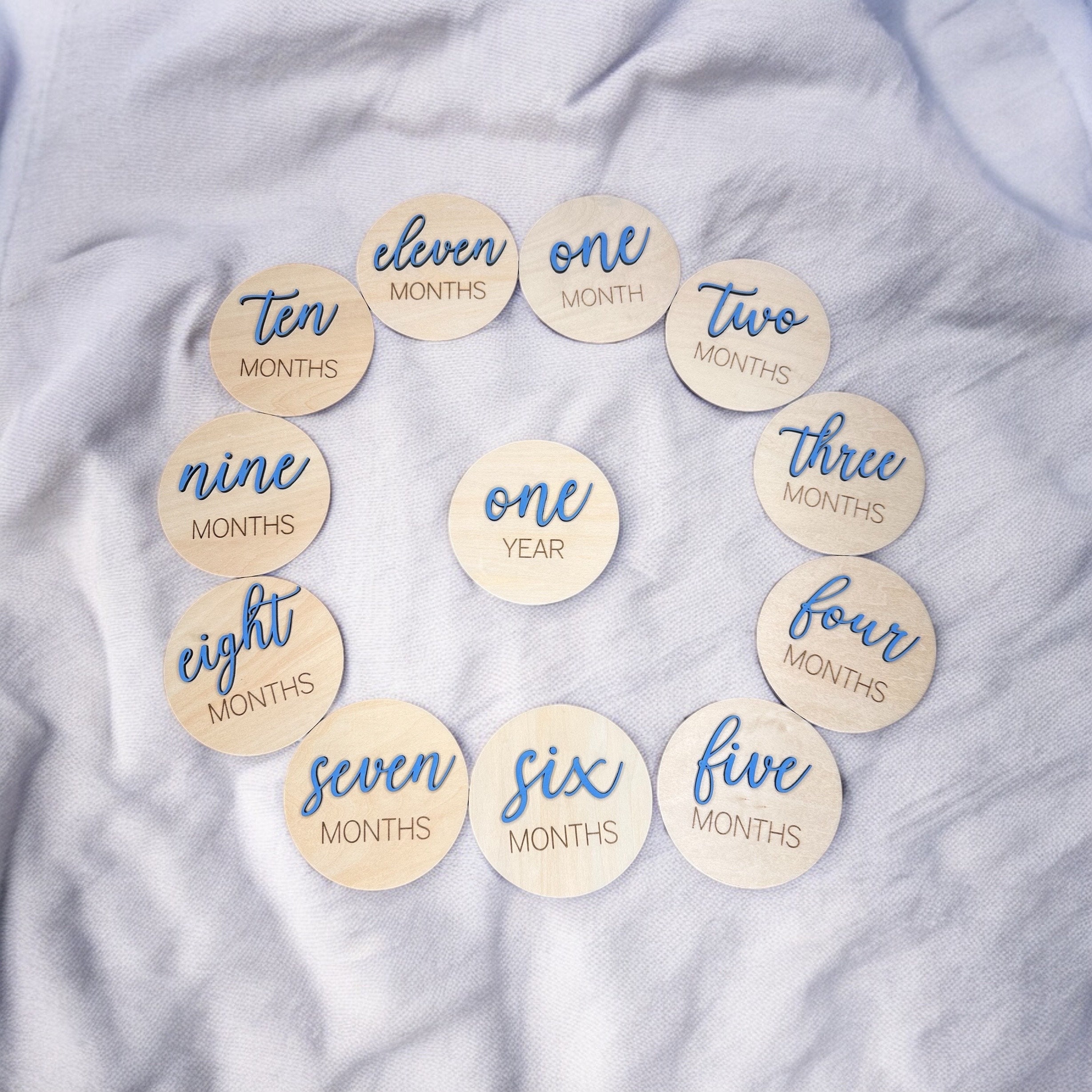 Baby Monthly Milestones - Etsy