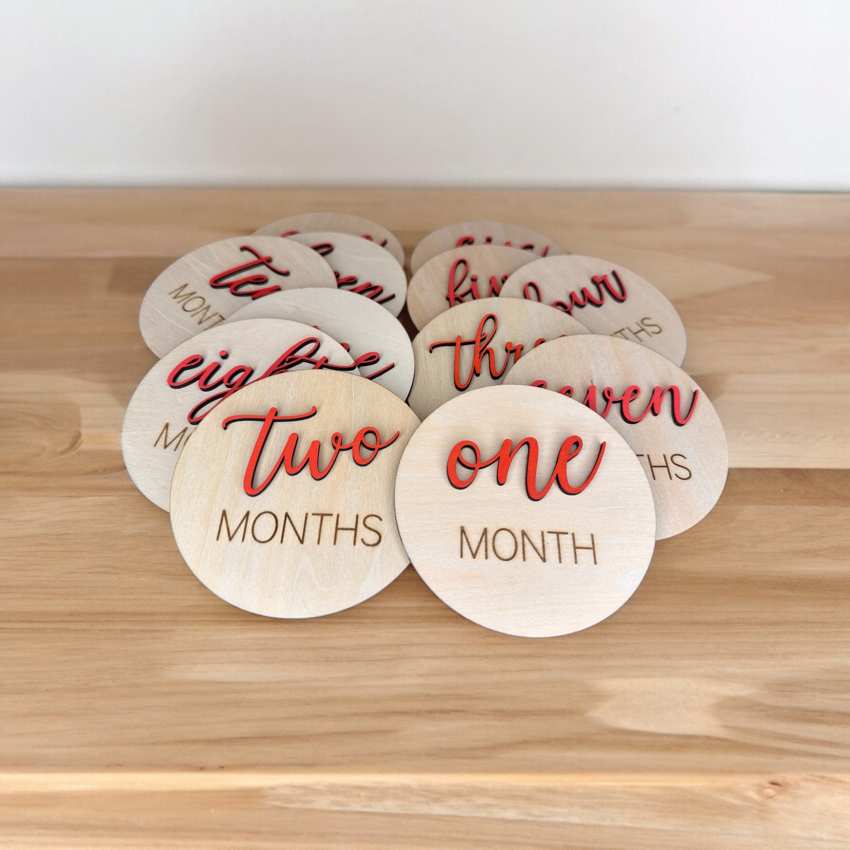 Baby Monthly Milestones - Etsy
