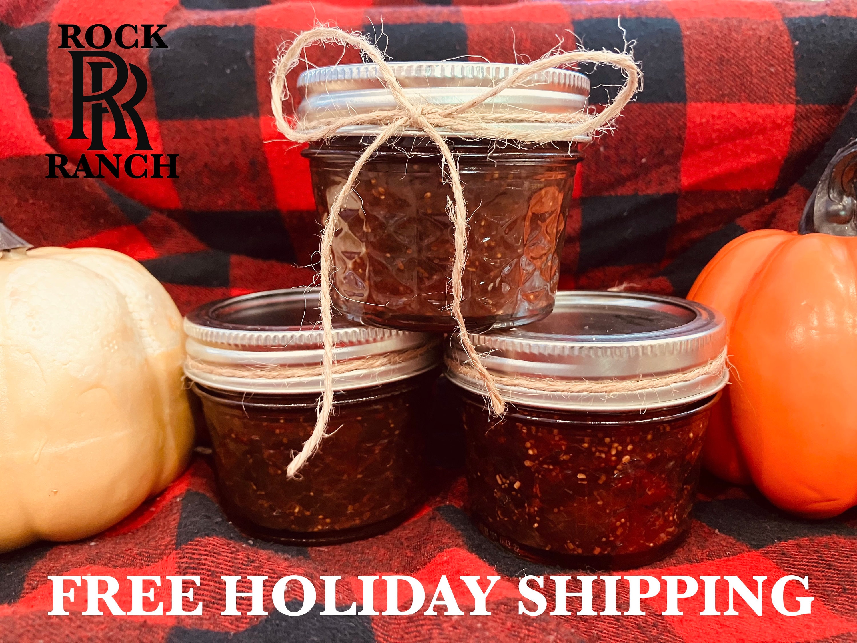 3-pack of PREMIUM 100% ORGANIC Fig Jam, Deliciously Made in California ...