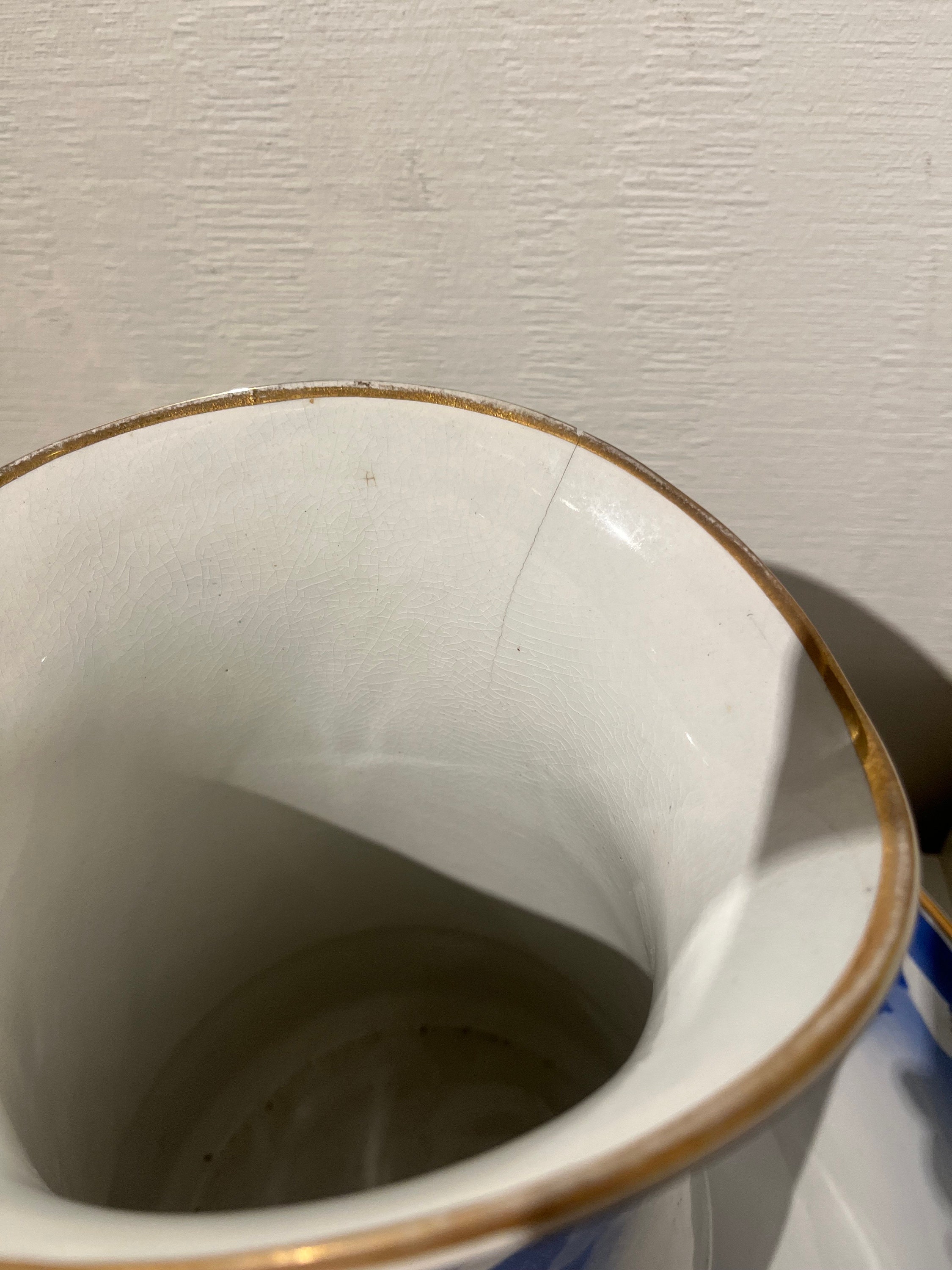 Nineteenth Century Toilet Pitcher Basin Antique Old Swedish Washing Jug ...