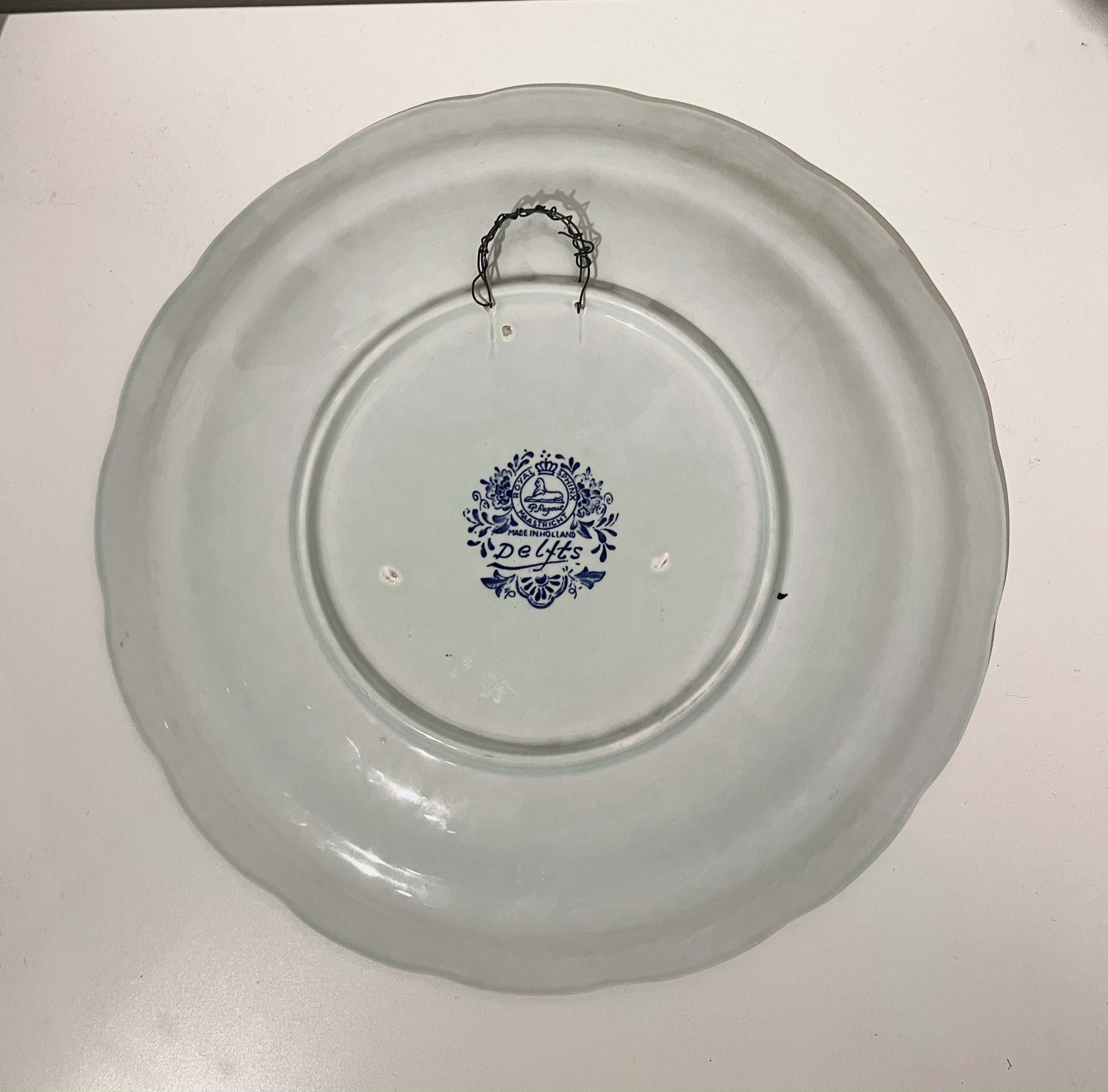 Royal Sphinx P. Regout Delfts Large Plate. Rare. - Etsy