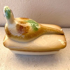 Pheasant Terrine/pot De Terrine Faisan, French, Vintage, Handcrafted ...