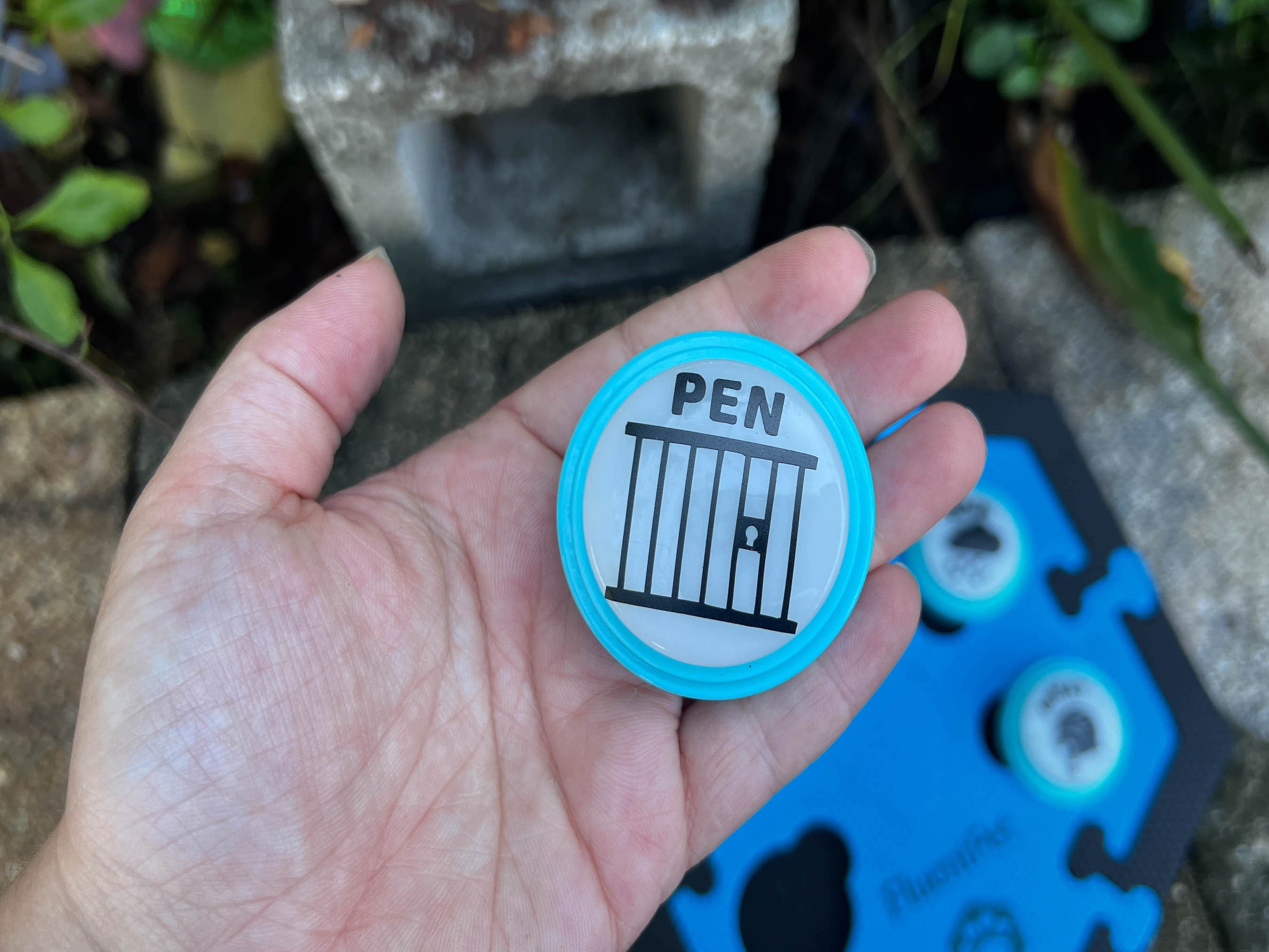 Recordable Buttons Word Decals SVG Files Mega Bundle, AIC Button Decals ...