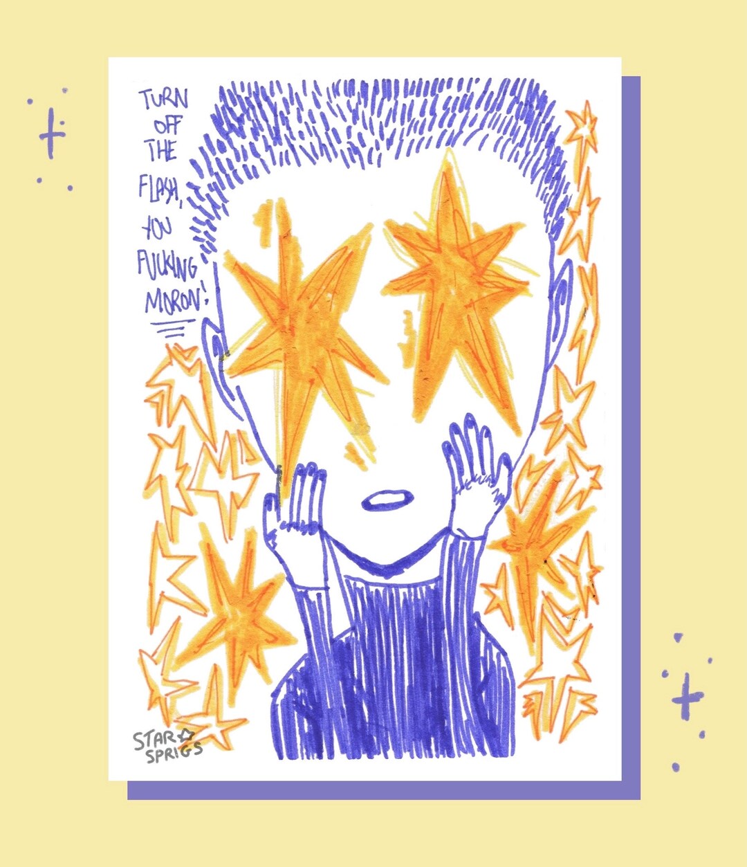 Turn off the Flash Mini Print - Etsy