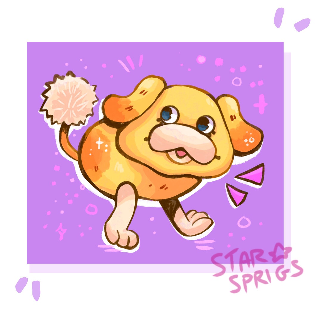 Oatchi Pikmin Print - Etsy