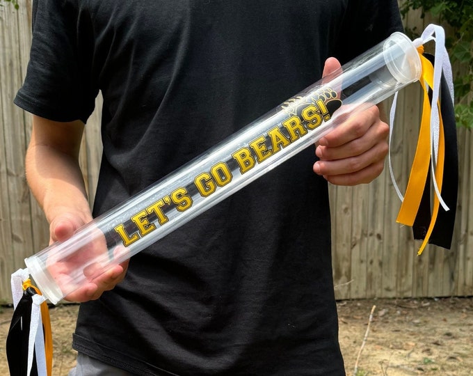 Custom Cheerleading Spirit Stick, Fillable Team Gift - Etsy