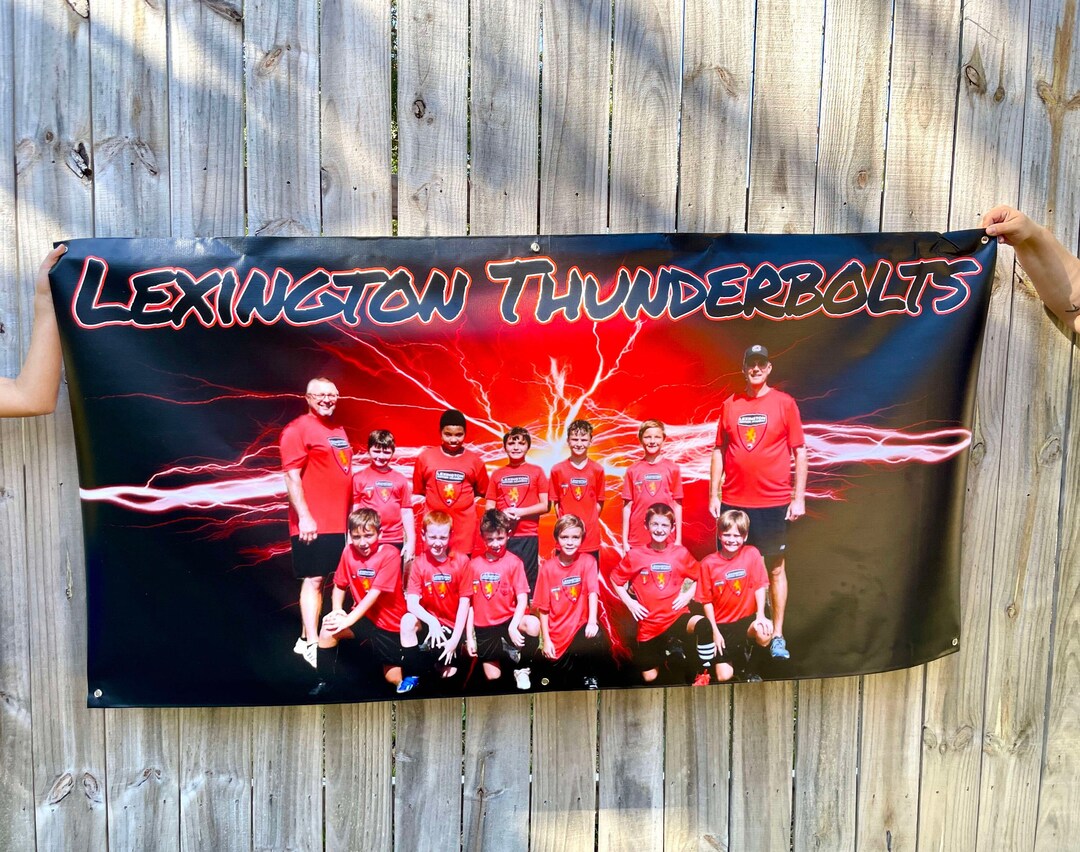 Custom Team Banner, Vinyl Banner, Sports Banner, Outdoor Banner ...