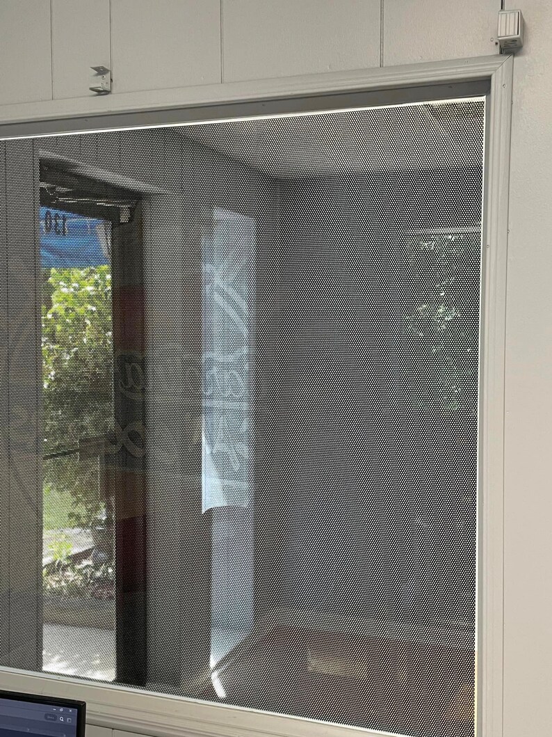 Custom Perforated Window Vinyl, Privacy Window Film, Small Business ...