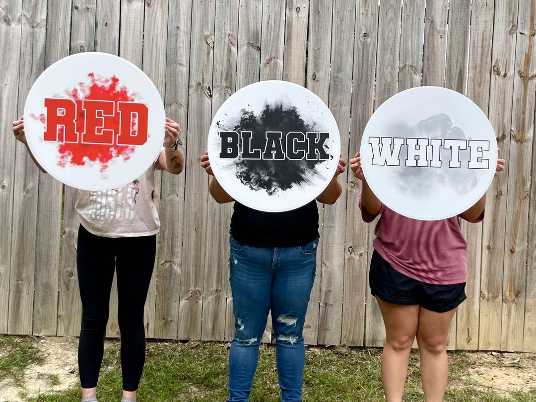 Cheer Routine Signs, Personalized Cheer Signs for Game Day, Custom ...