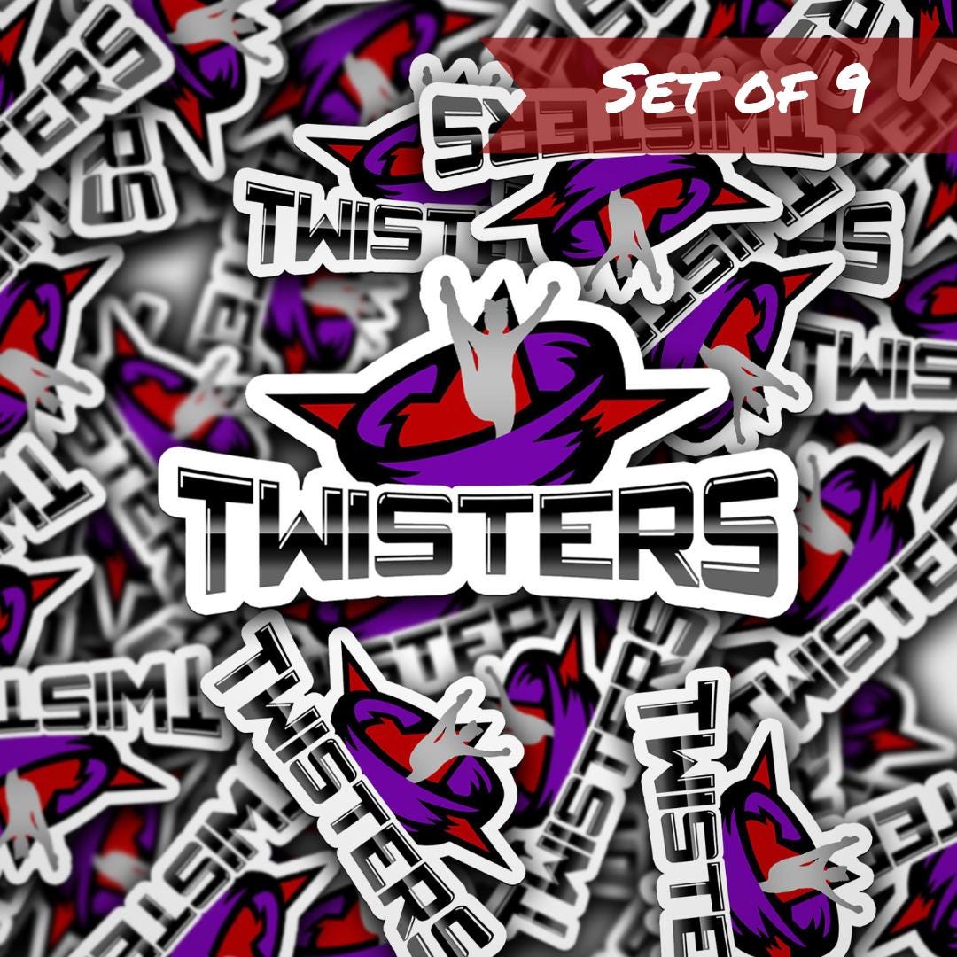 Custom Die Cut Vinyl Stickers: Logo & Team Decals (set of 9) - Etsy